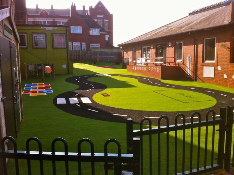 Artificial Grass For Schools And Daycares: A Safe And Fun Play Area ...